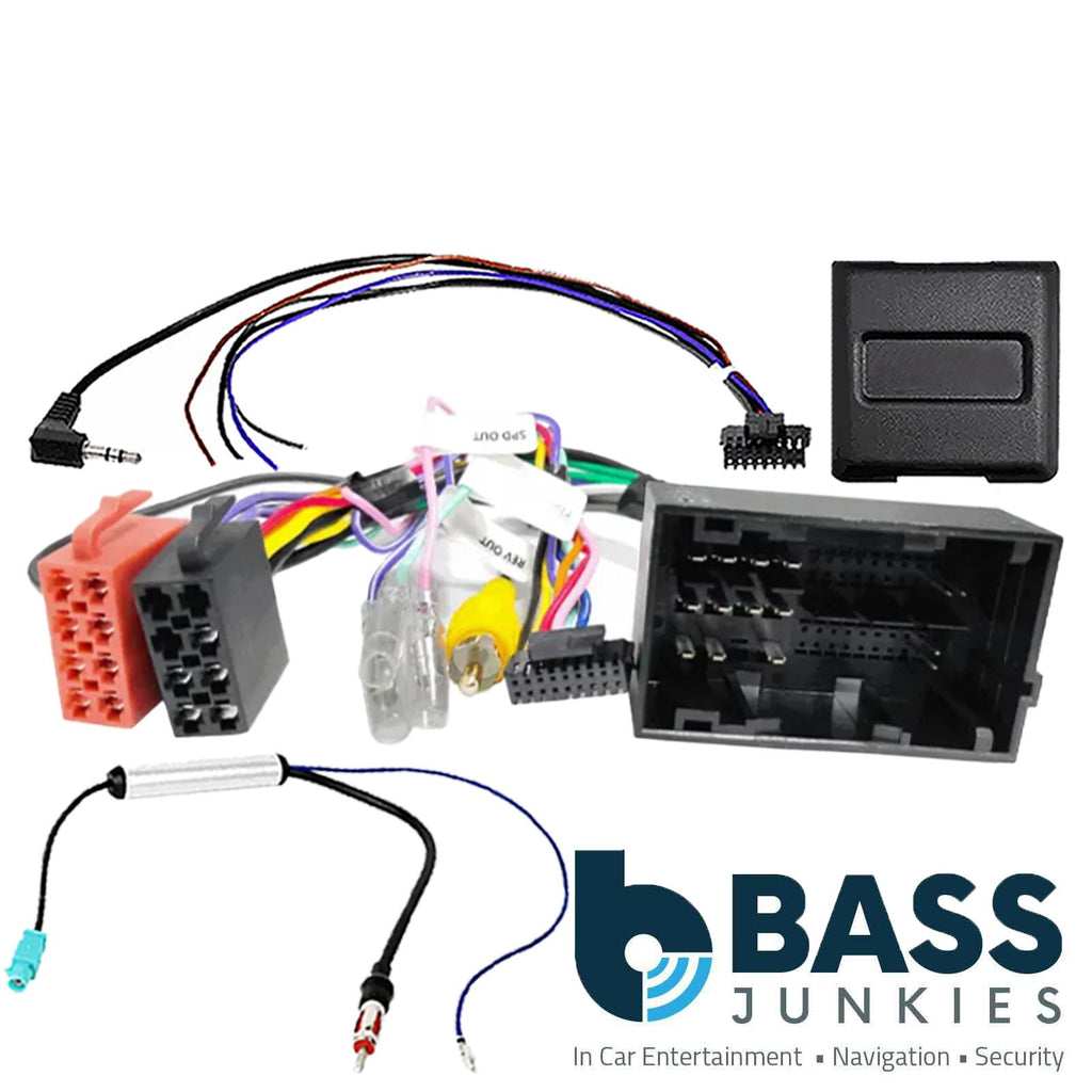 UPGRADED 9" CarPlay Android Car Stereo & Fitting Kit For Fiat 500 2012