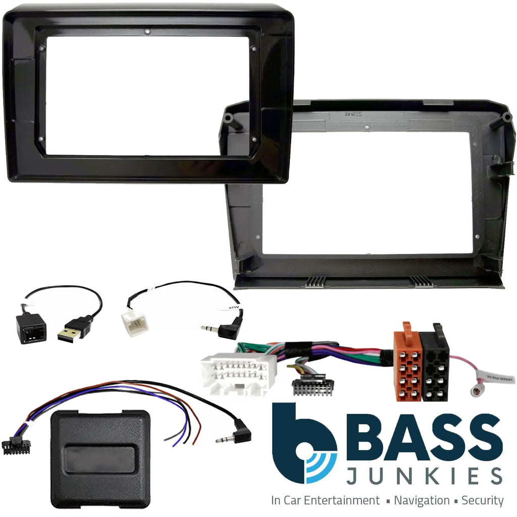 UPGRADED 9" CarPlay Android Car Stereo Kit For Suzuki Swift Black 2018